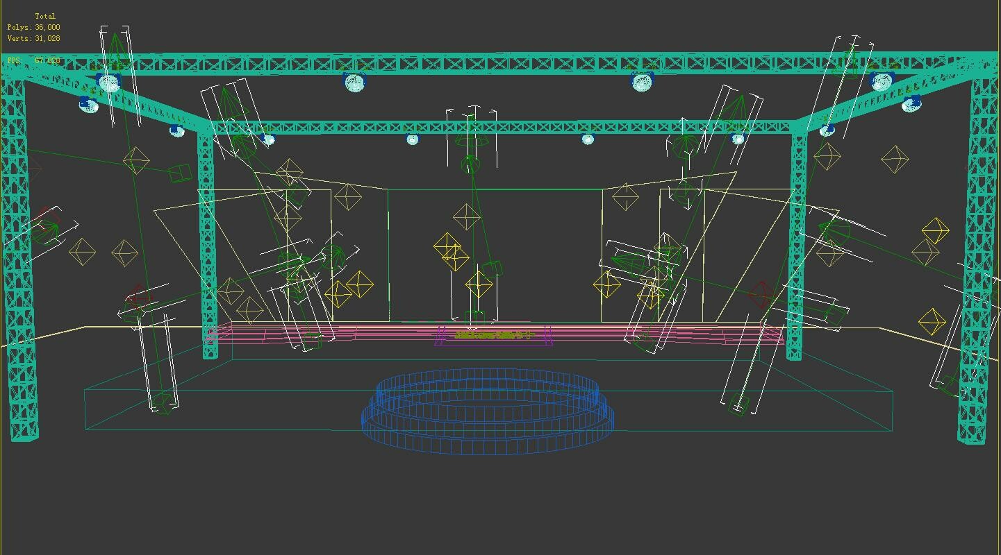 ArtStation - Concert party carnival stage 22 | Resources