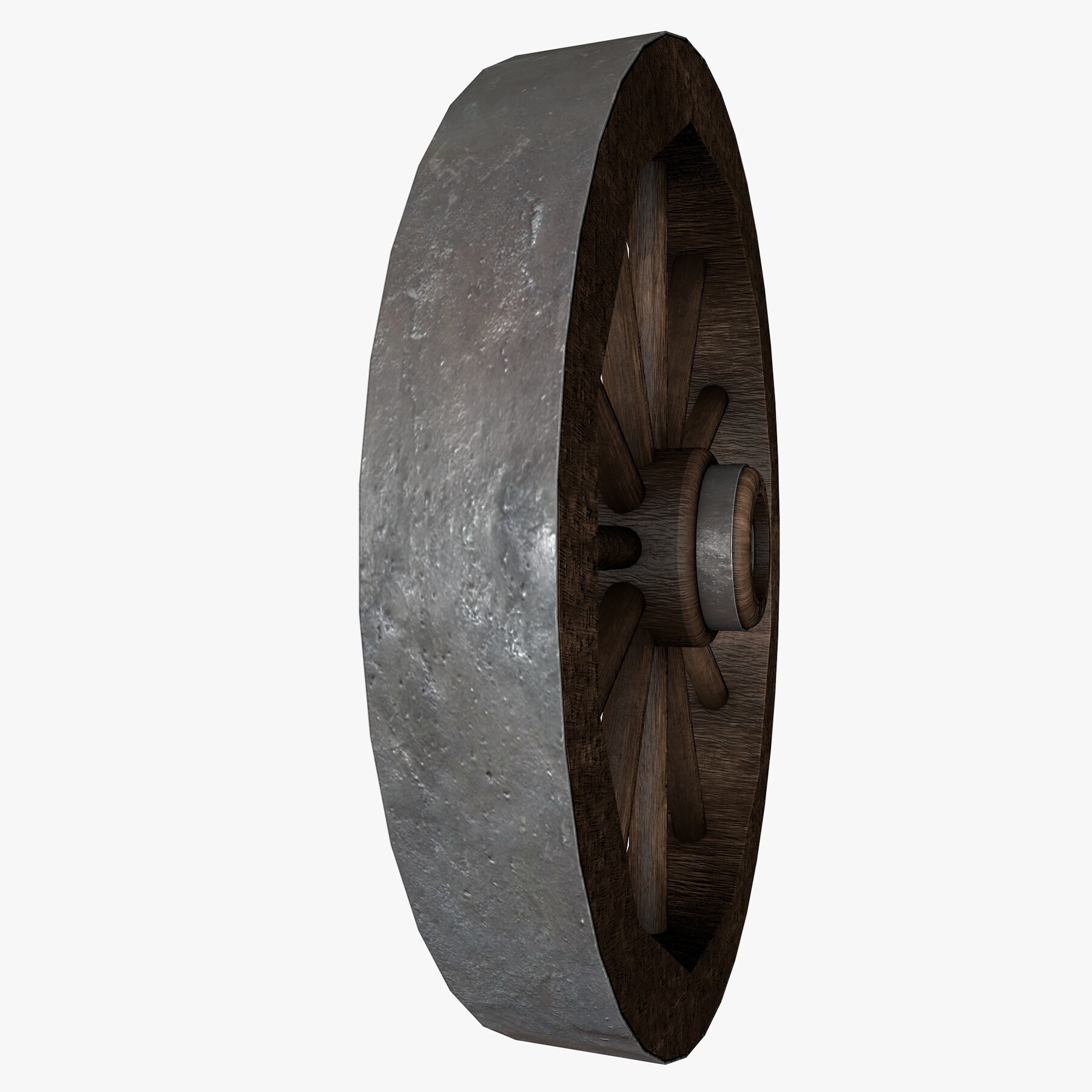 ArtStation - wood wheel | Game Assets