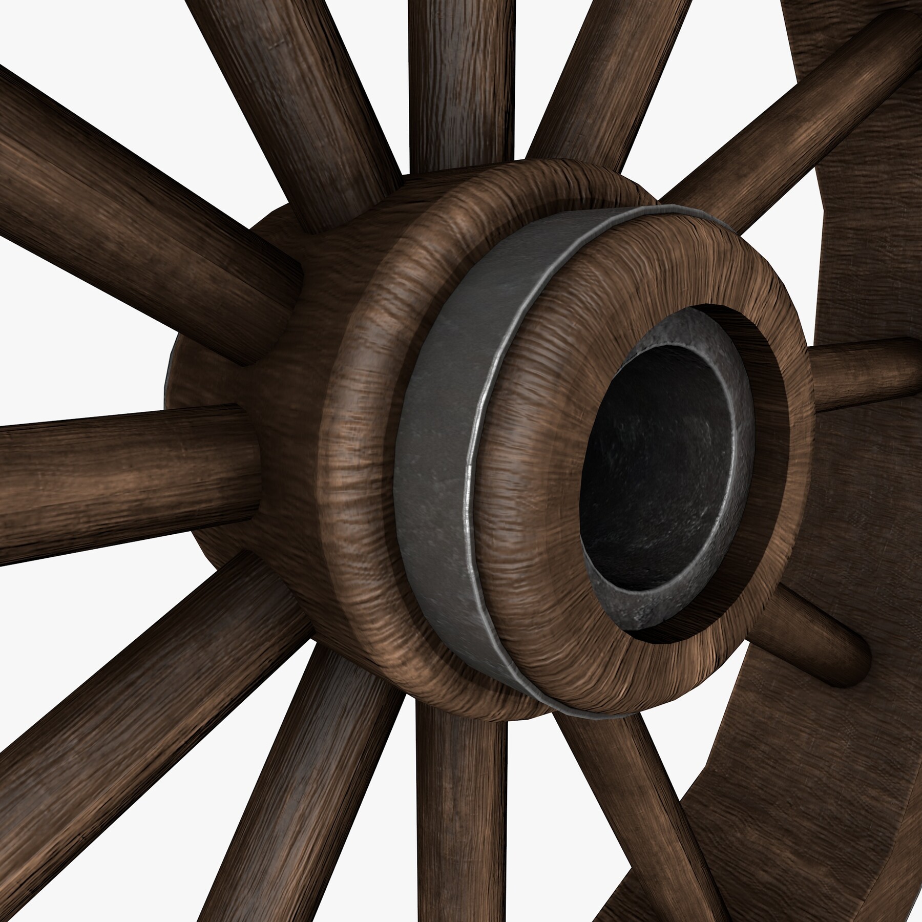 ArtStation - wood wheel | Game Assets
