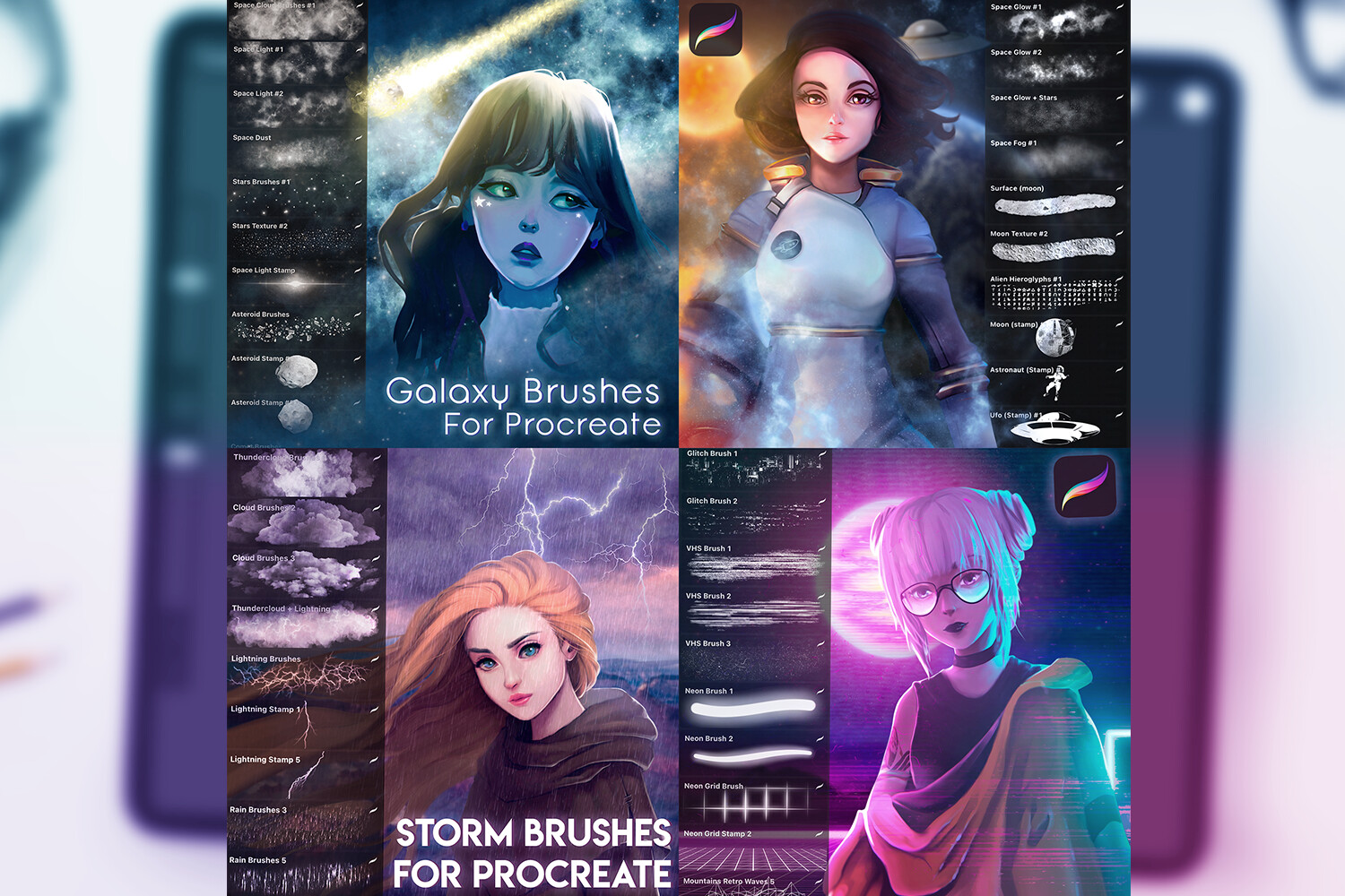 ArtStation - NEW Brushpack with 320+ brushes | Brushes