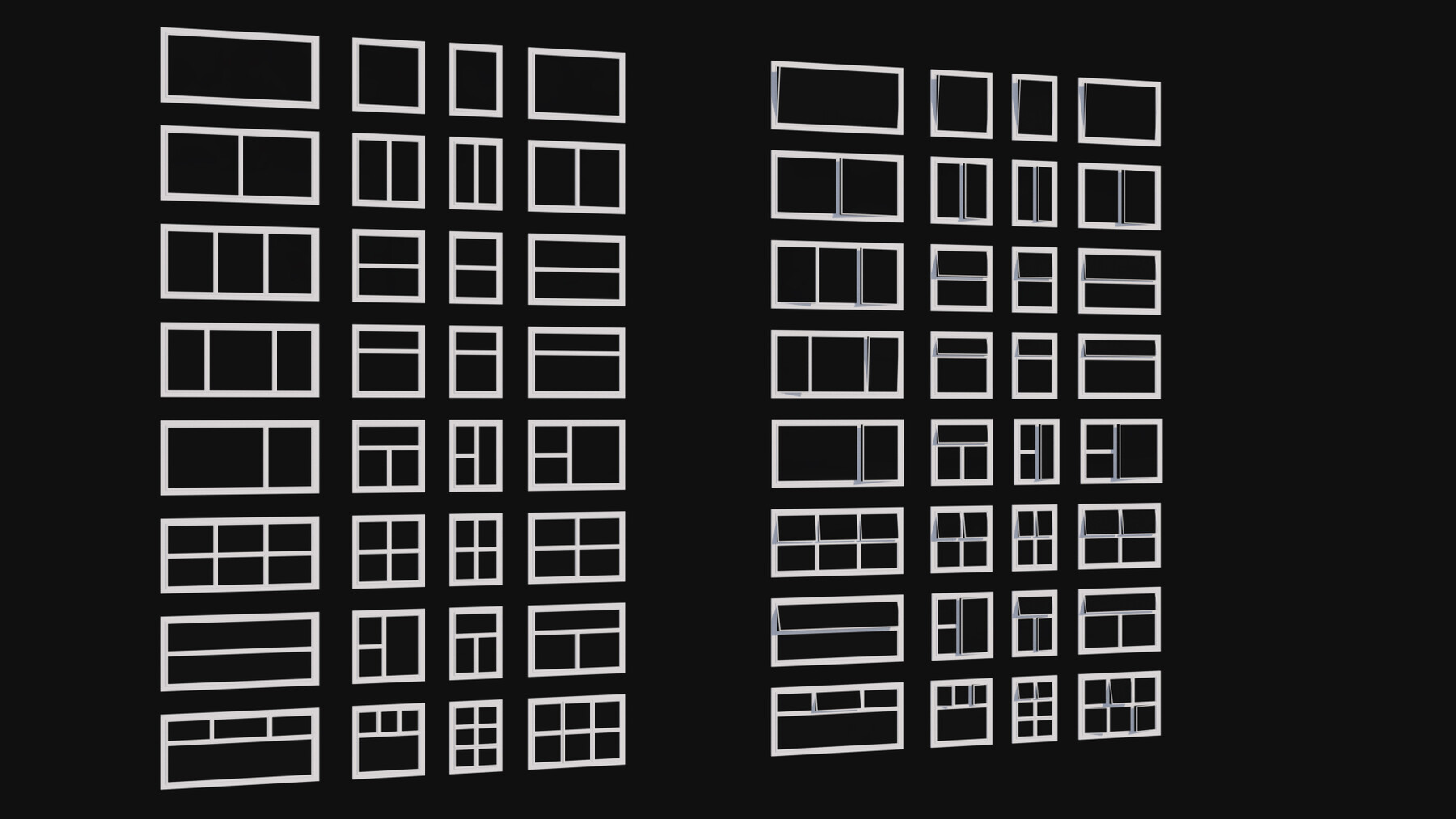 ArtStation - Parallax room pack | One click interiors | 20+20 | KPACK ...