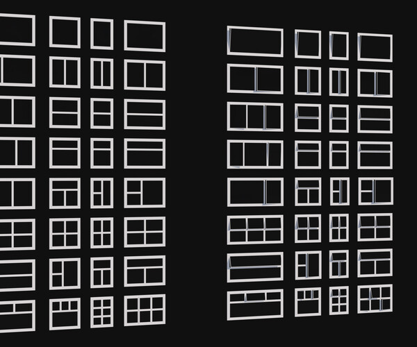 ArtStation - Parallax room pack | One click interiors | 20+20 | KPACK ...