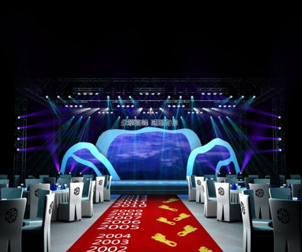 ArtStation - Stage party concert fashion catwalk T station 128 | Resources