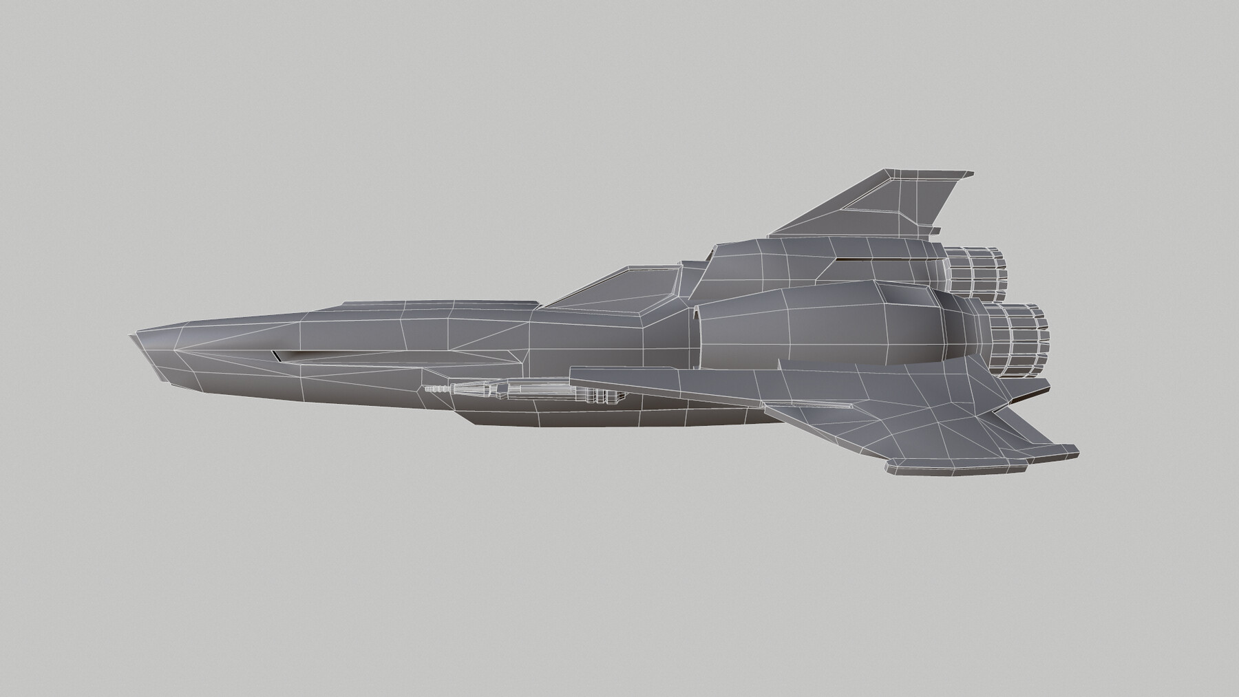 ArtStation - Battlestar Galactica Viper Mk II 3D Model | Game Assets