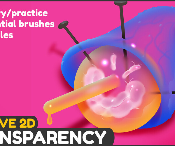 ArtStation - IMPROVE 2D TRANSPARENCY Eng/Rus | Tutorials