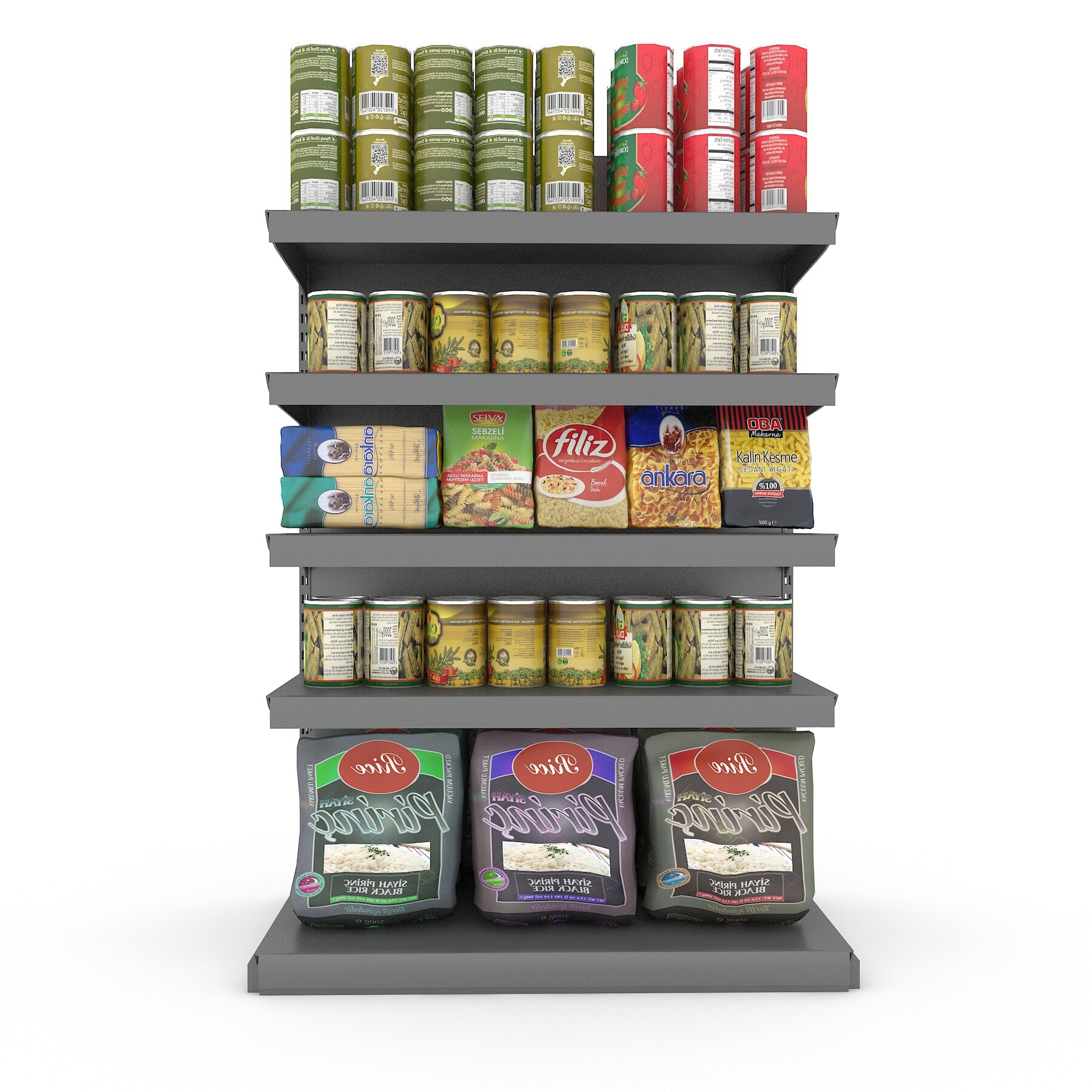 ArtStation - 3D canned food 08 | Game Assets