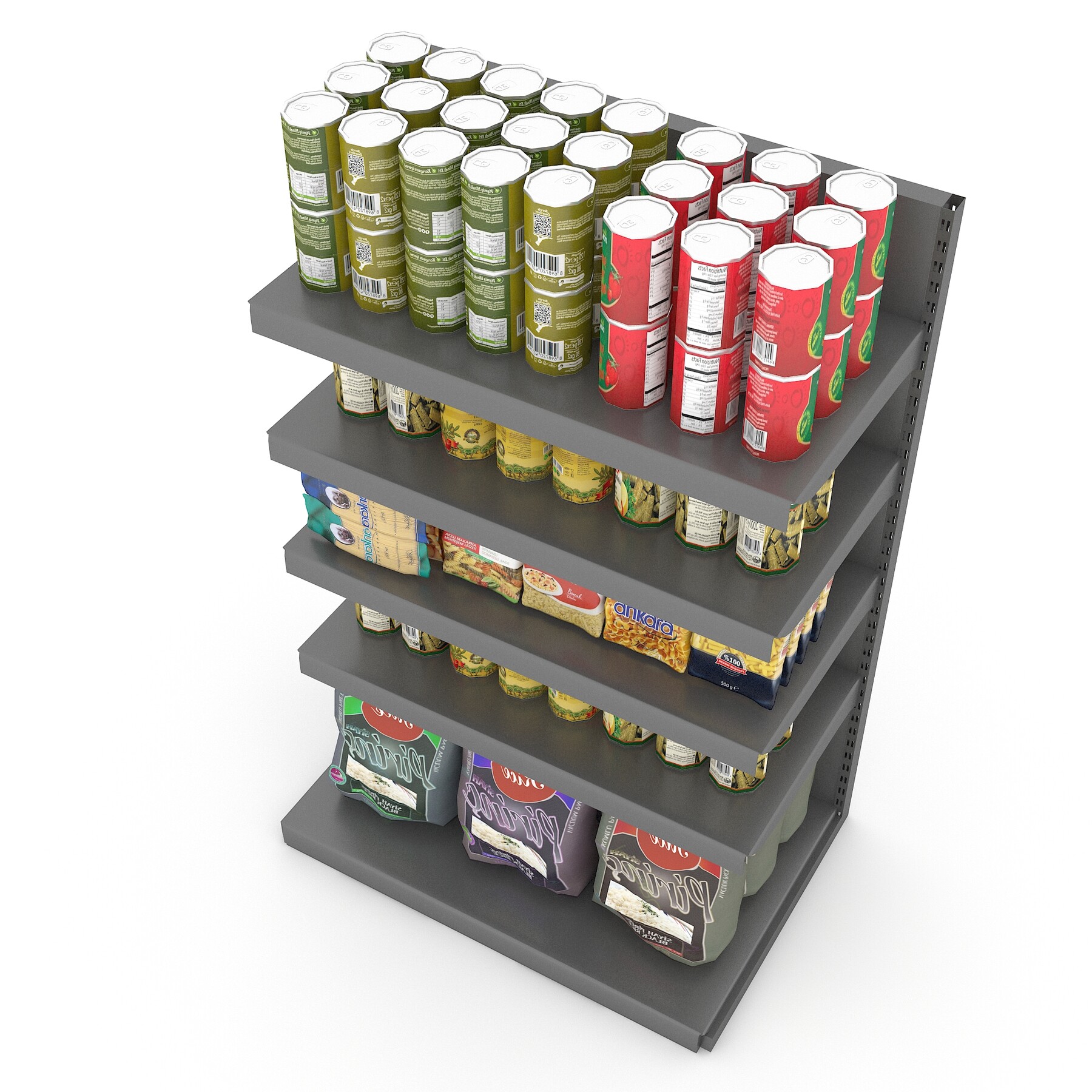 ArtStation - 3D canned food 08 | Game Assets