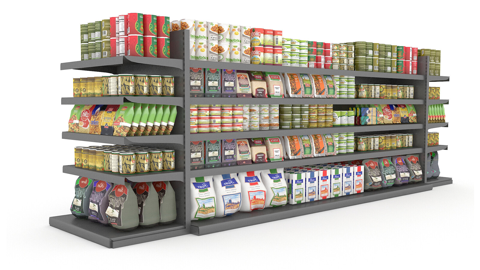 ArtStation - 3D canned food 09 model | Game Assets