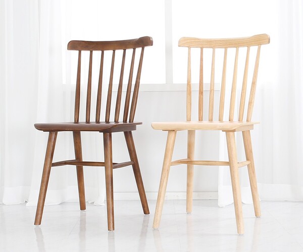 ArtStation - Wood line chair | Resources