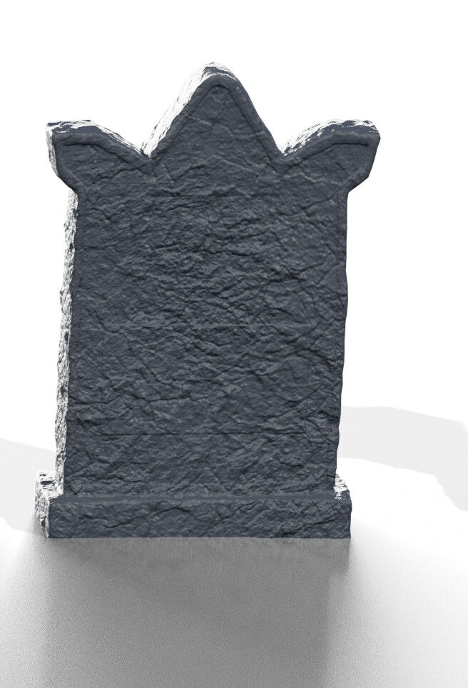 ArtStation - Low Poly PBR Grave Stones | Game Assets