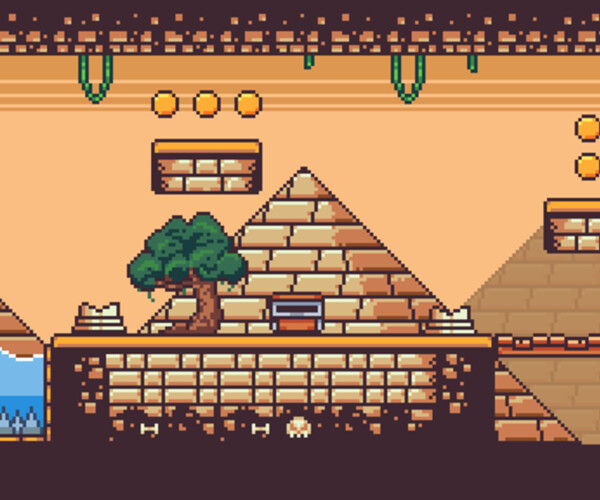 ArtStation - Temple Pixel Pack | Game Assets