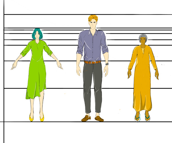 ArtStation - character design | Artworks