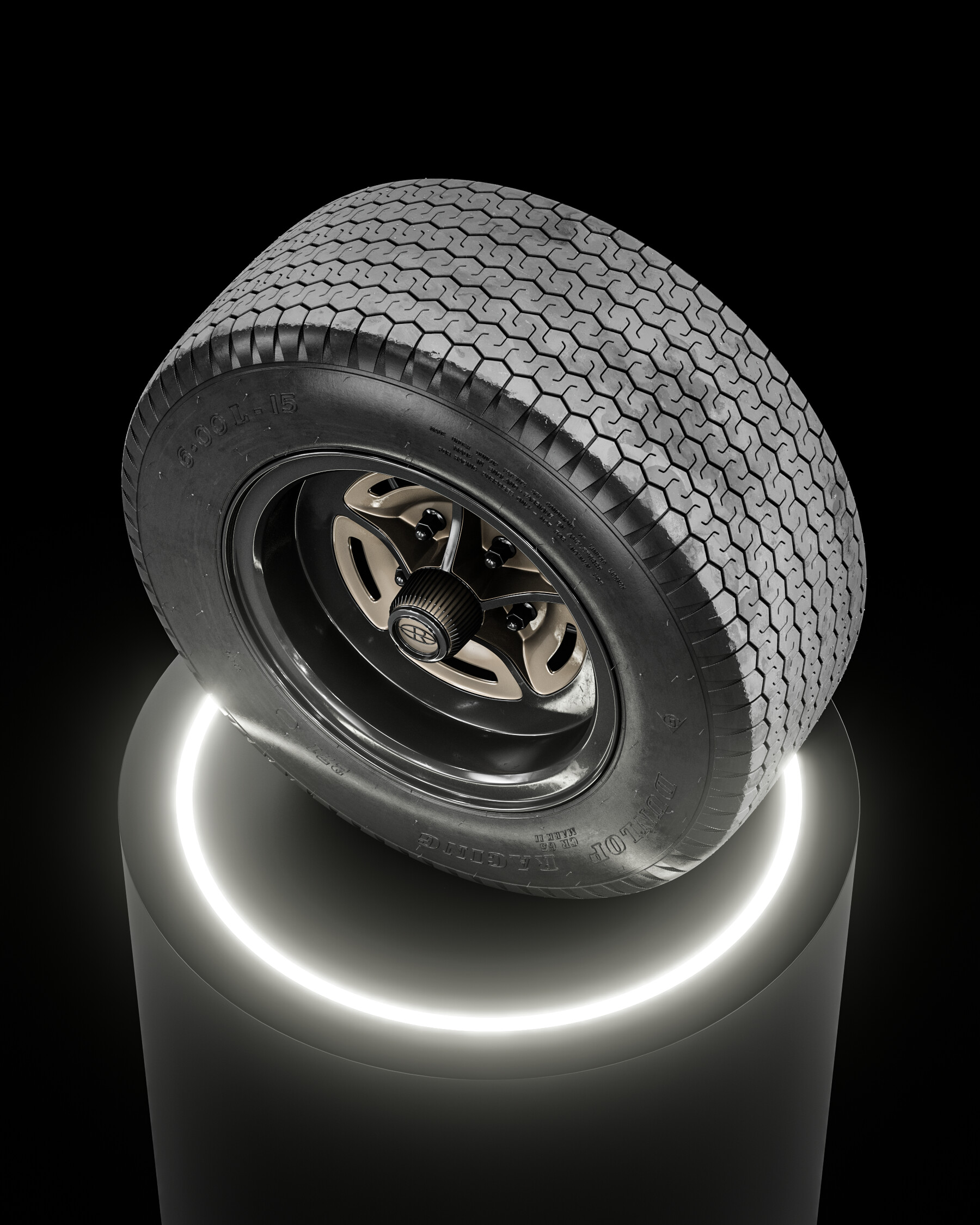 ArtStation - Dunlop CR65 (R7) 600L Vintage • 271 R15 (Real World ...