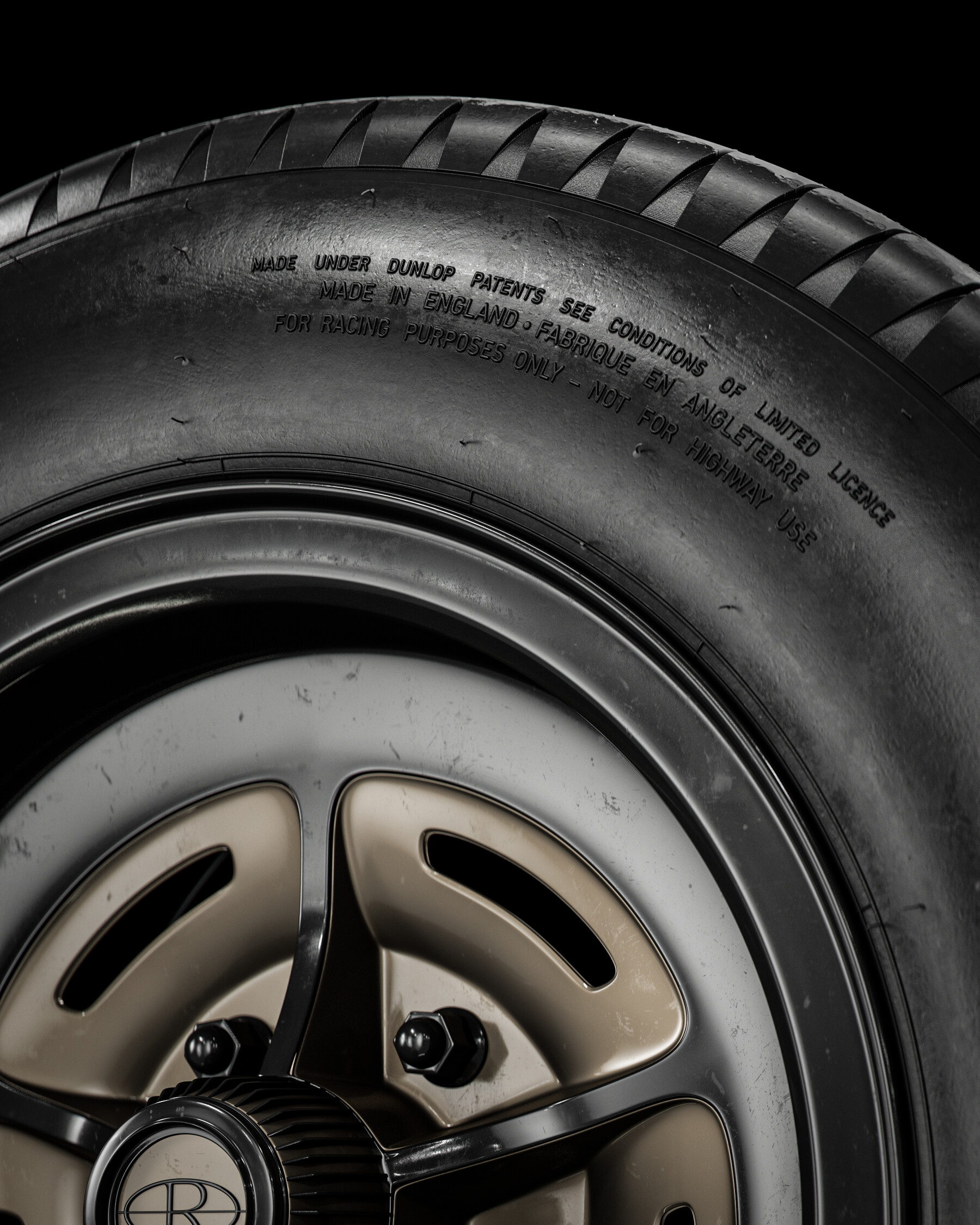 ArtStation - Dunlop CR65 (R7) 600L Vintage • 271 R15 (Real World ...