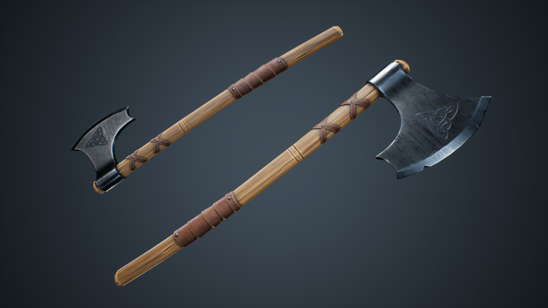 ArtStation - Viking Weapons - Medium Axe III | Game Assets