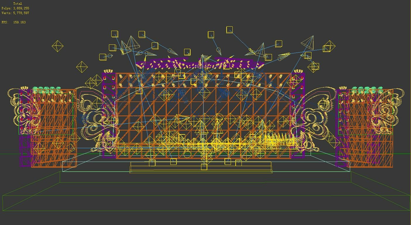 ArtStation - Concert party carnival stage 68 | Resources