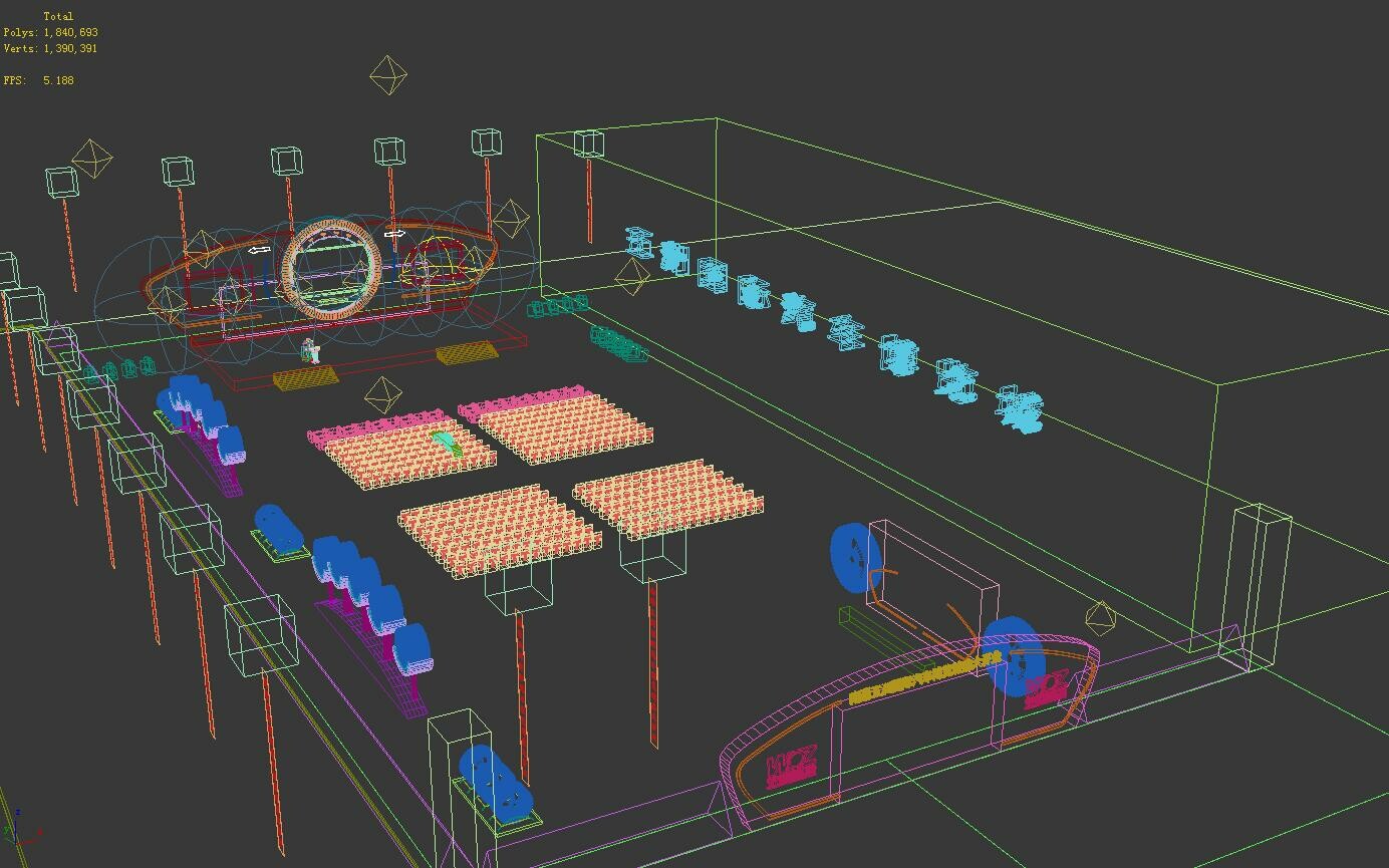 ArtStation - Concert party carnival stage 77 | Resources