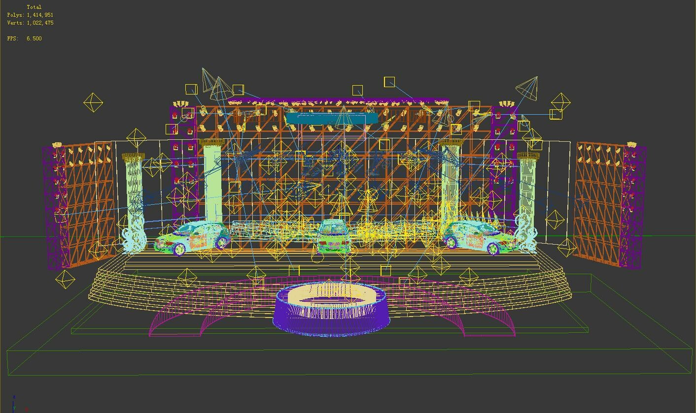 ArtStation - Concert party carnival stage 78 | Resources