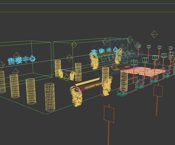 ArtStation - Concert party carnival stage 95 | Resources