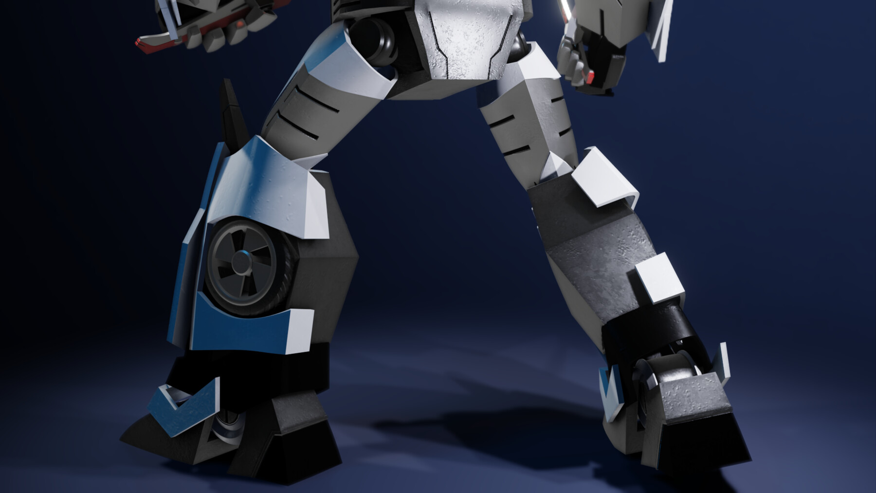 ArtStation - 3D Wheeljack Transformers Prime 3D Character Rig | Game Assets