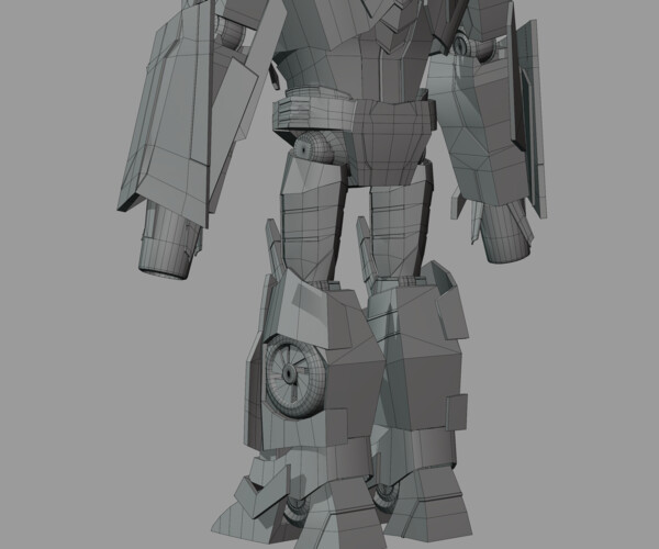 ArtStation - 3D Wheeljack Transformers Prime 3D Character Rig | Game Assets