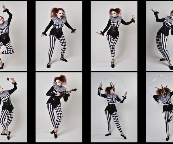ArtStation - x130 Jester Pose Reference pack | Resources