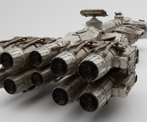 ArtStation - Blockade Runner Concept - Star Wars | Game Assets