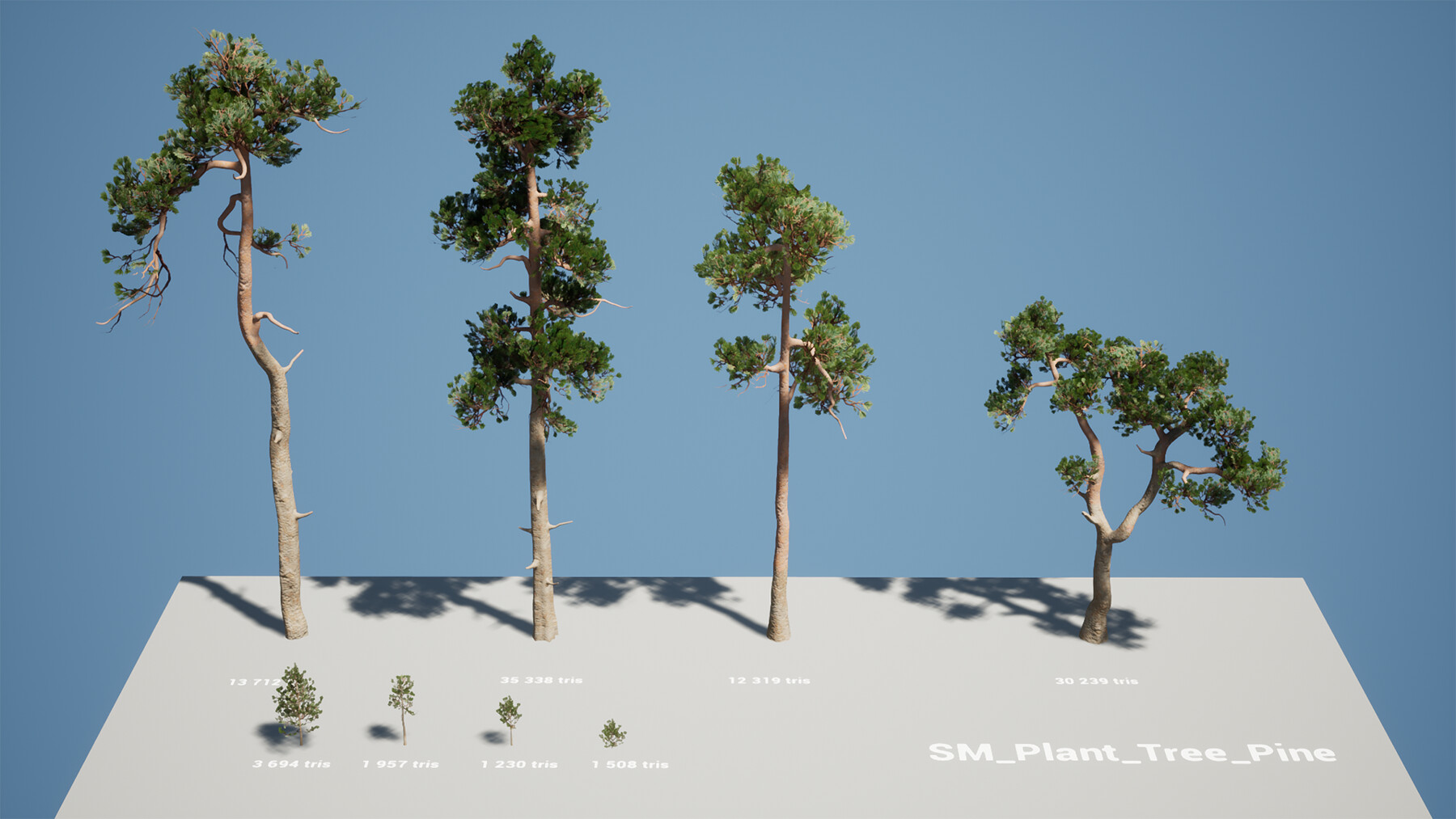ArtStation - Pines Pack | Game Assets