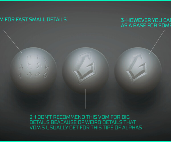 ArtStation - Free Stylized Runes - VDM 40 alpha zbrushes and more | Brushes