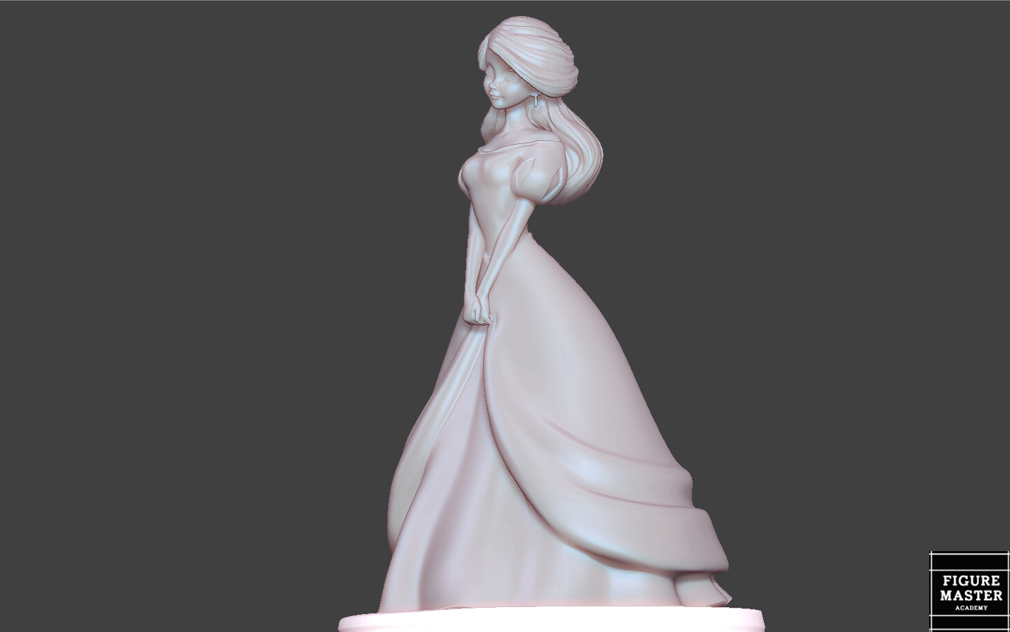 ArtStation - ARIEL DRESS LITTLE MERMAID DISNEY princess ANIMATION 3D ...