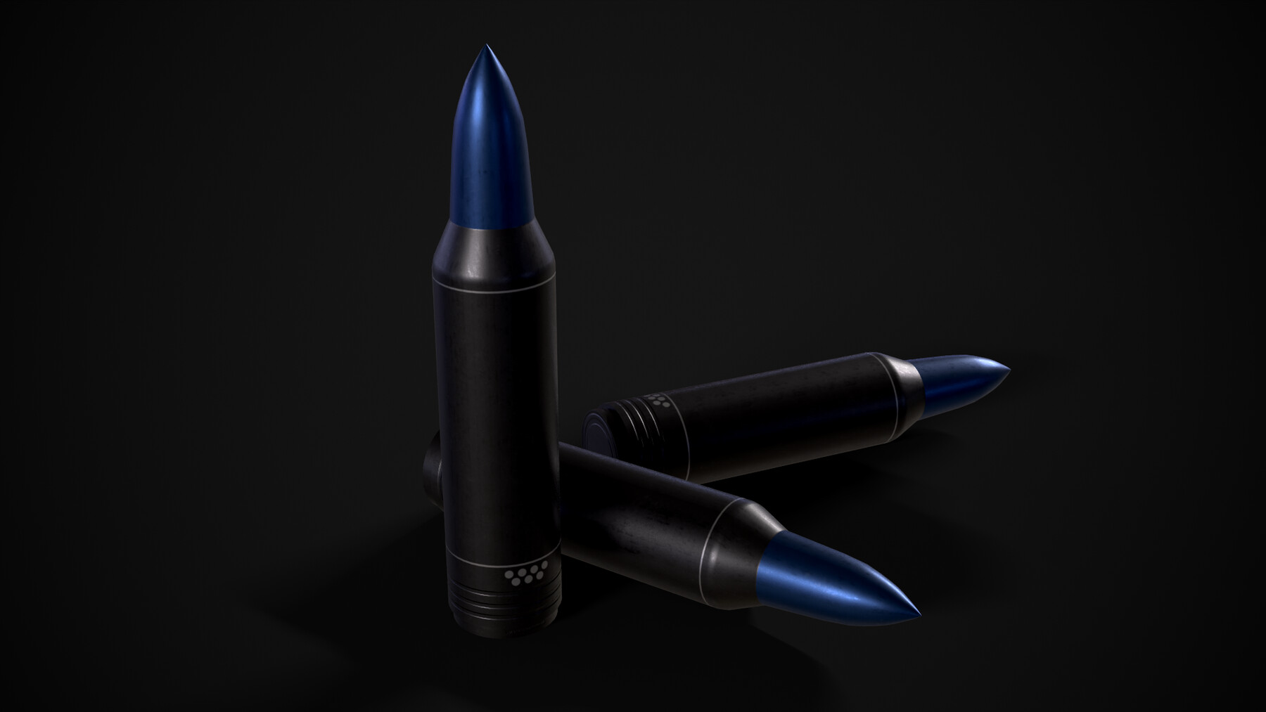 ArtStation - SciFi Bullets Pack - Real Time/3D Assets/4K Textures/Files ...