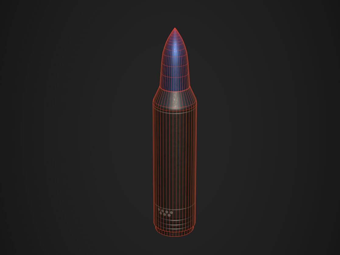 ArtStation - SciFi Bullets Pack - Real Time/3D Assets/4K Textures/Files ...