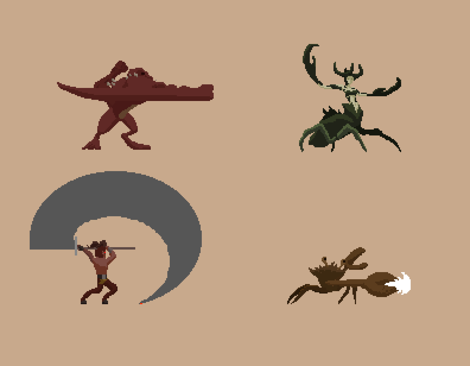 ArtStation - Enemies Fantasy | Game Assets