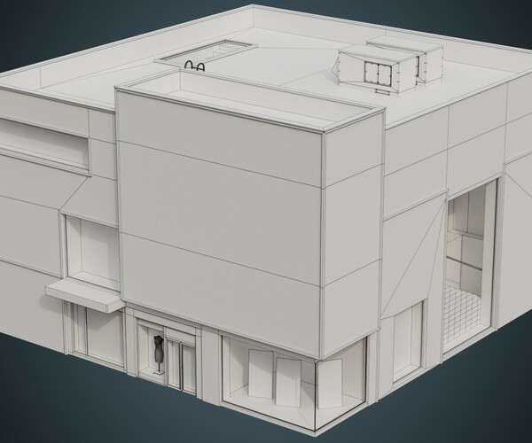 ArtStation - Building 5A | Game Assets