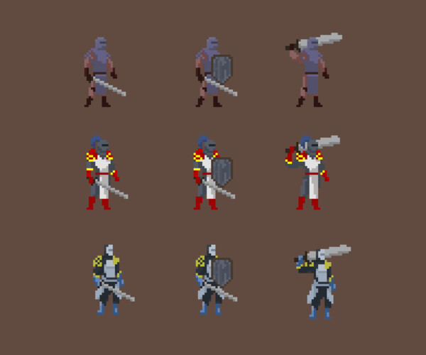 ArtStation - Knights Pack | Game Assets