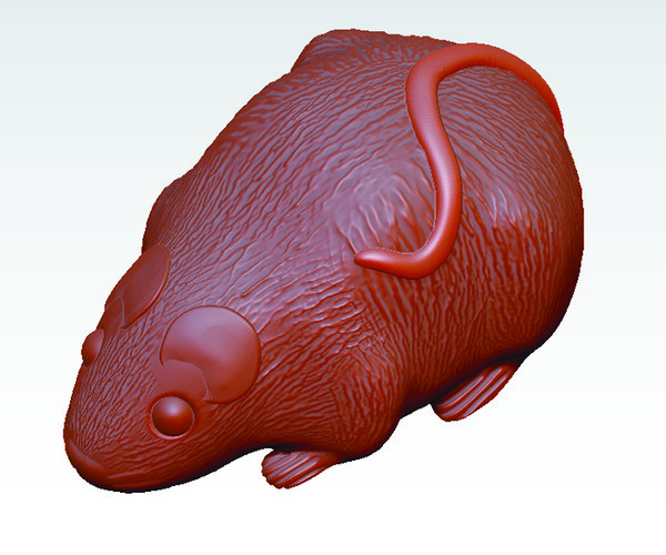 ArtStation - Mouse 3D map download, mouse sculpture 3D map, mouse ...