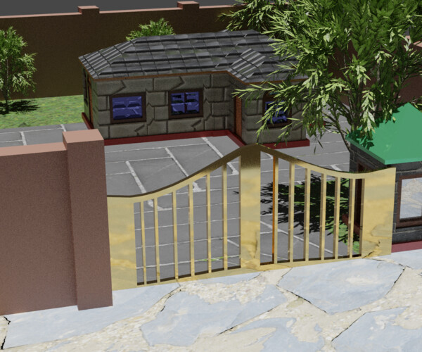 ArtStation - A modern homestead | Game Assets