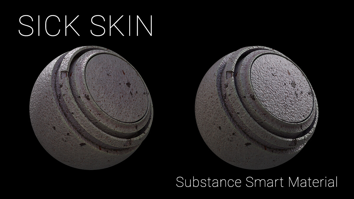 ArtStation - Sick Skin (Substance Smart Material) | Resources
