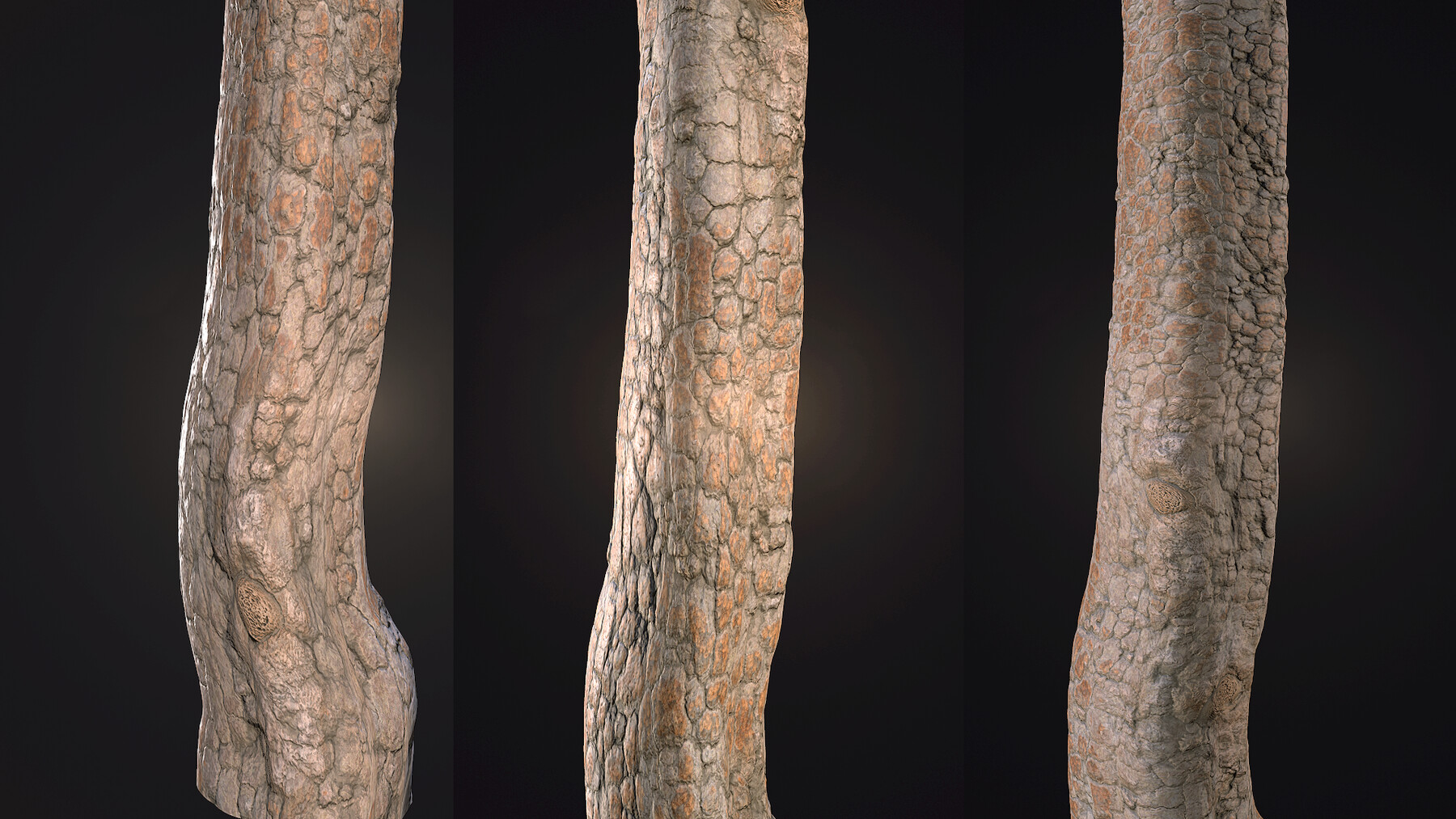 ArtStation - Pine Bark Material | Game Assets