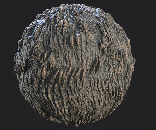 ArtStation - Tree Bark Material | Game Assets