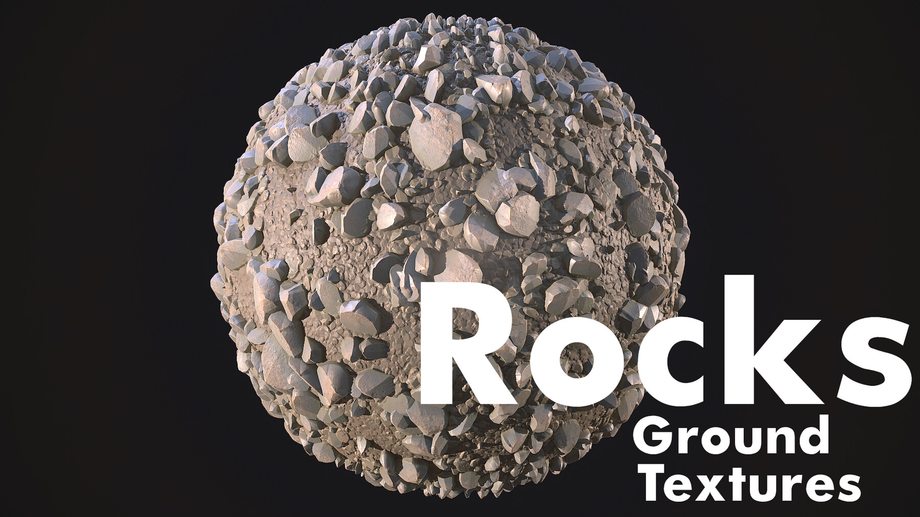 ArtStation - Rocks Ground Material | Game Assets
