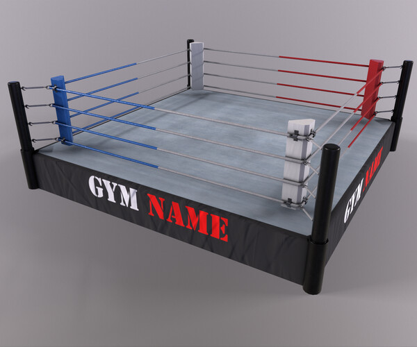 ArtStation - PBR Boxing Ring - Type A | Game Assets