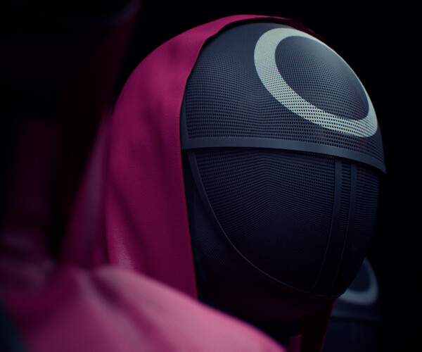 ArtStation - Mask "Squid Game" | Game Assets