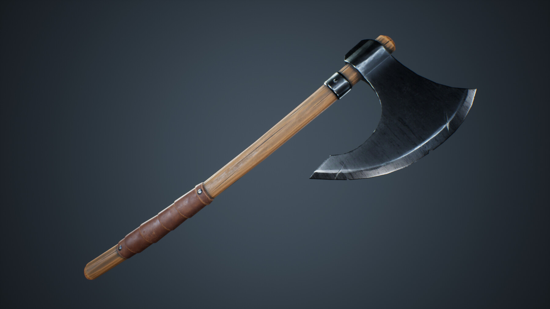 ArtStation - Viking Weapons - Medium Axe I | Game Assets