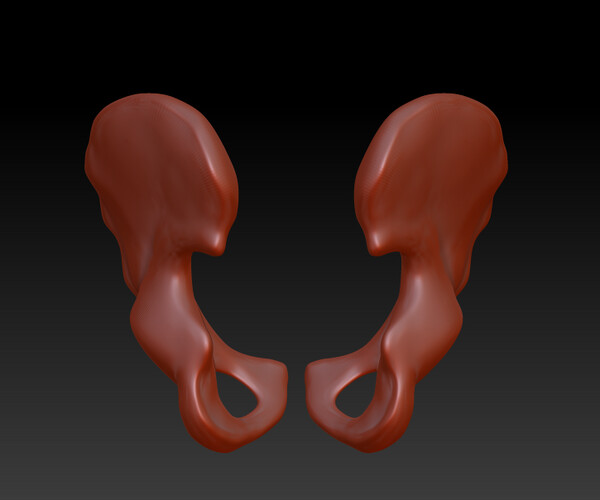 ArtStation - Download 3D model of human hip bone, | Resources