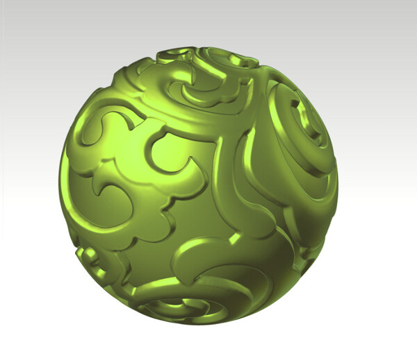 ArtStation - New Jade Ball 3D map download, jewelry design Relief Ball ...