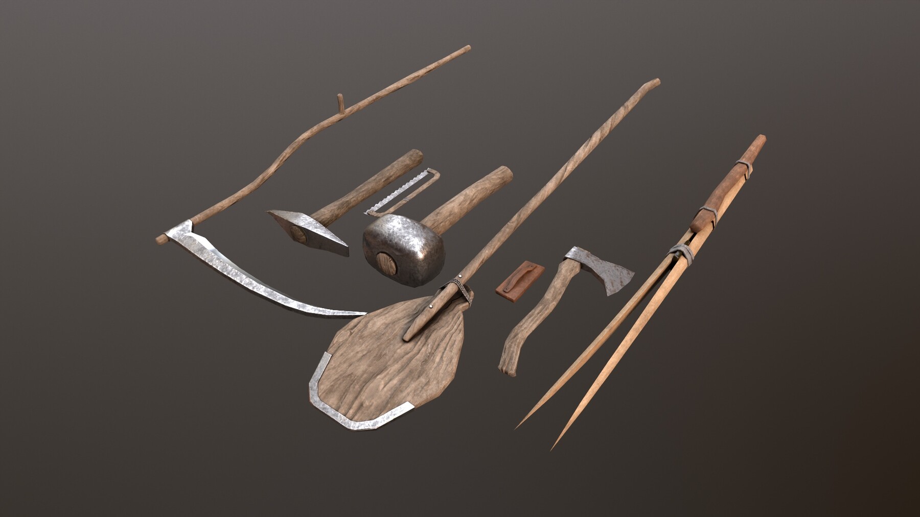 ArtStation - Instruments old | Game Assets