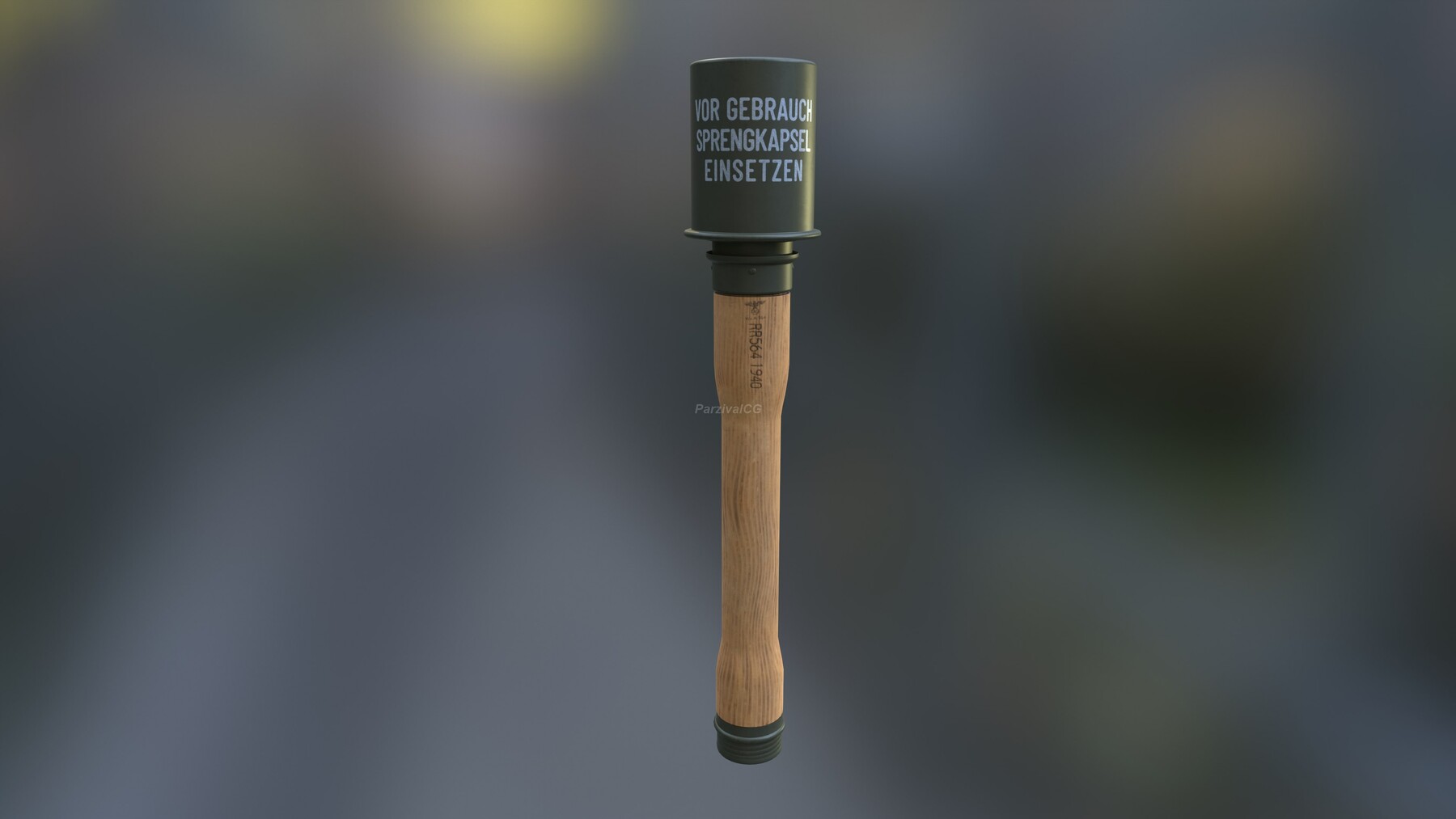 ArtStation - German Stick Grenade Stielhandgranate M24 4K PBR Textures ...