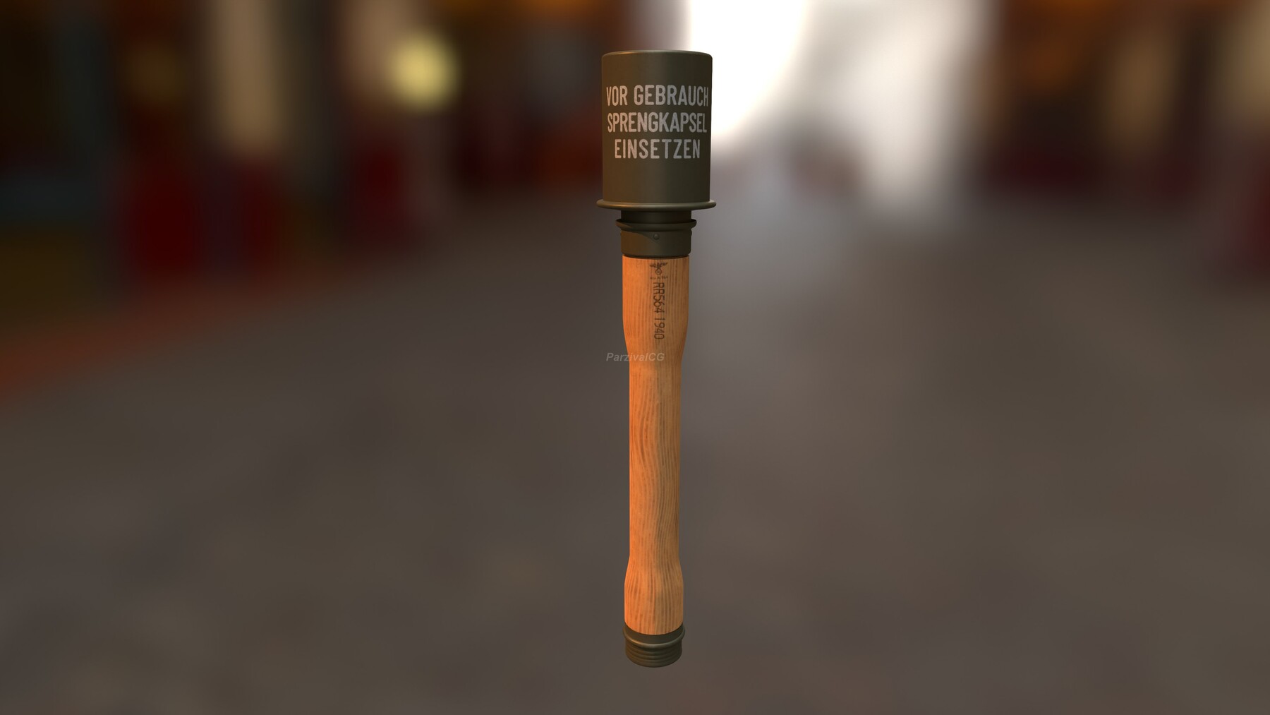 ArtStation - German Stick Grenade Stielhandgranate M24 4K PBR Textures ...