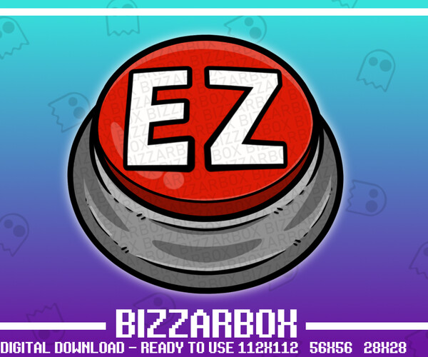 ArtStation - Twitch Emote: EZ Button | Artworks